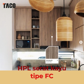 Jual TACO HPL Woodgrain serat kayu kode FC | Shopee Indonesia