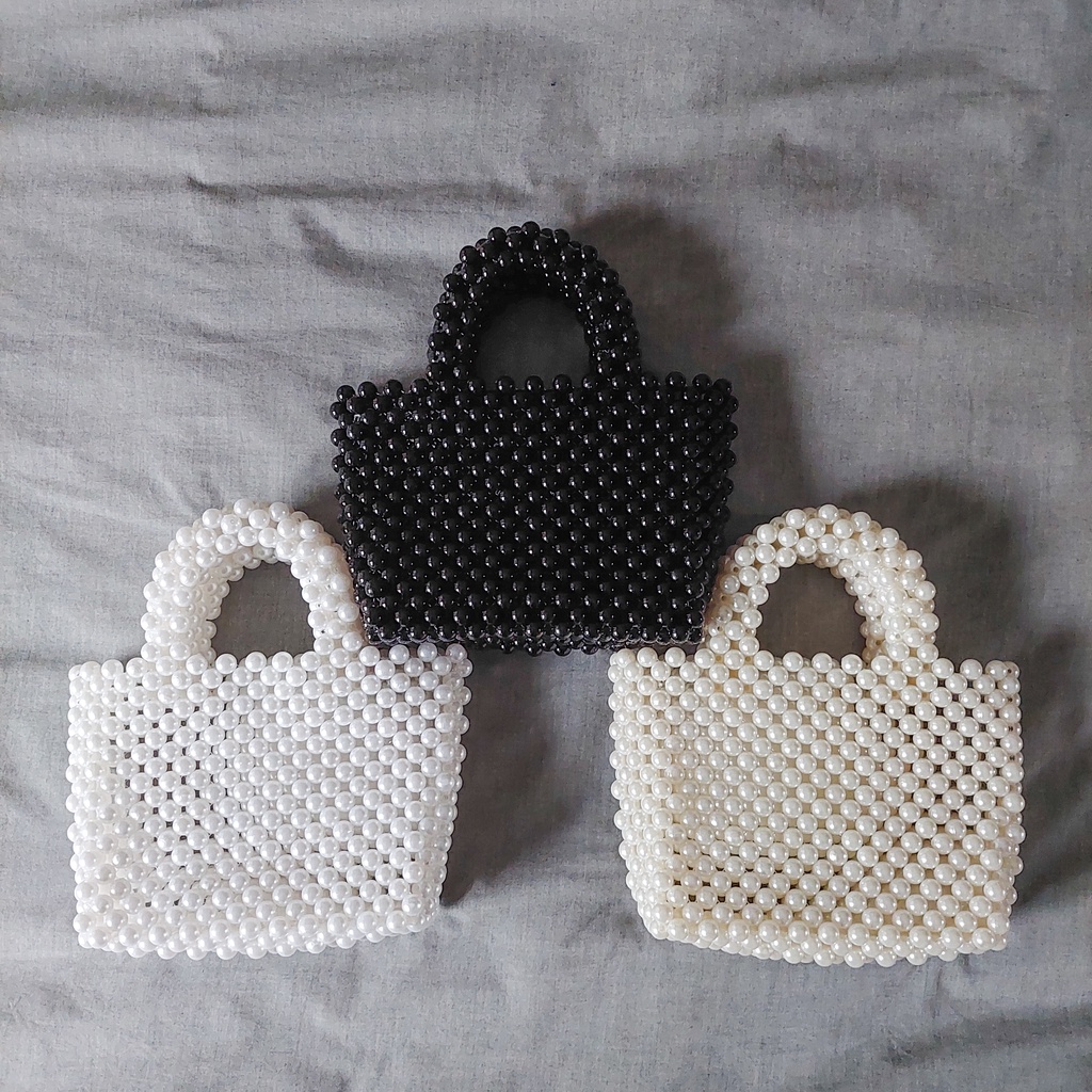 Jual Beads Bag / Bead Bag / Tas Mutiara / Tas Manik-Manik | Shopee ...