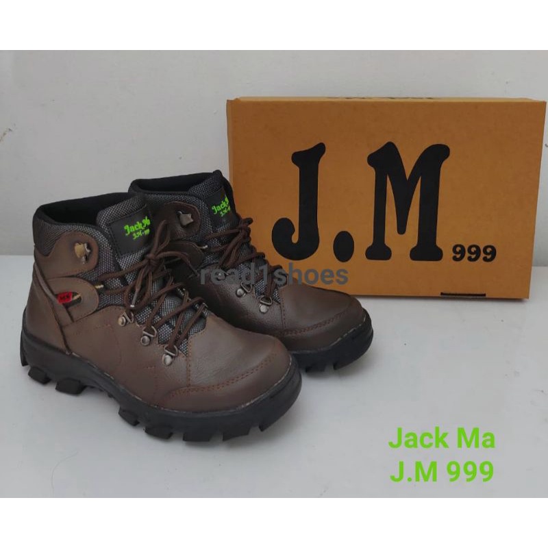 Jual SEPATU SAFETY HIKING TRACKING UJUNG BESI Jack Ma 999 seri K 87 ...