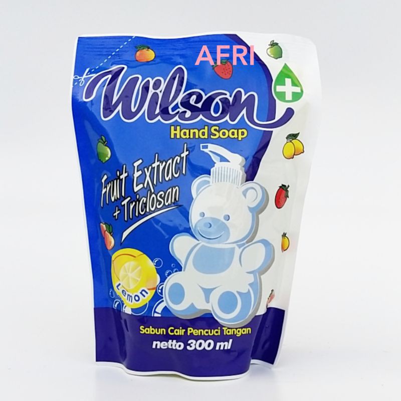 Jual Wilson Sabun Cuci Tangan Hand Soap Reffil 300ml Aroma Lemon ...