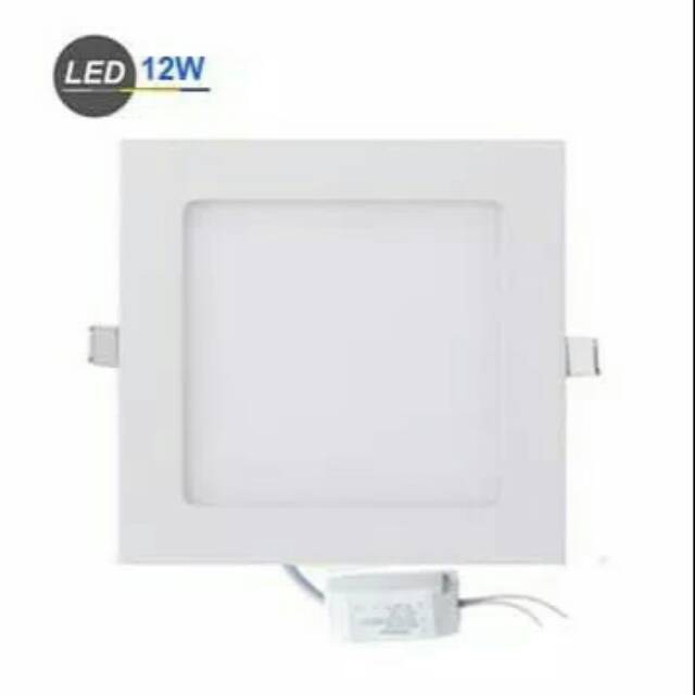 Jual Lampu downlight led panel IB kotak 12watt inbow 12w square 12 watt | Shopee Indonesia