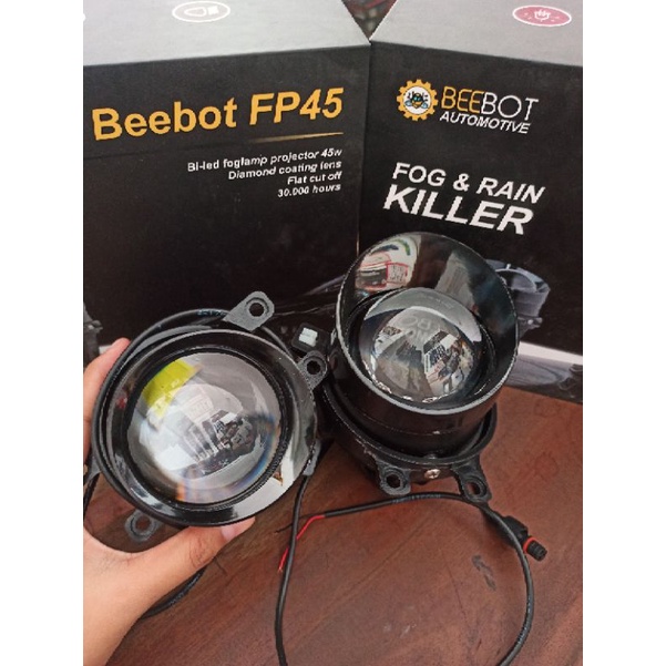 Jual Foglamp Projector Biled 3inch Beebot FP45 - 45 Watt Hi-Low - Bracket | Shopee Indonesia