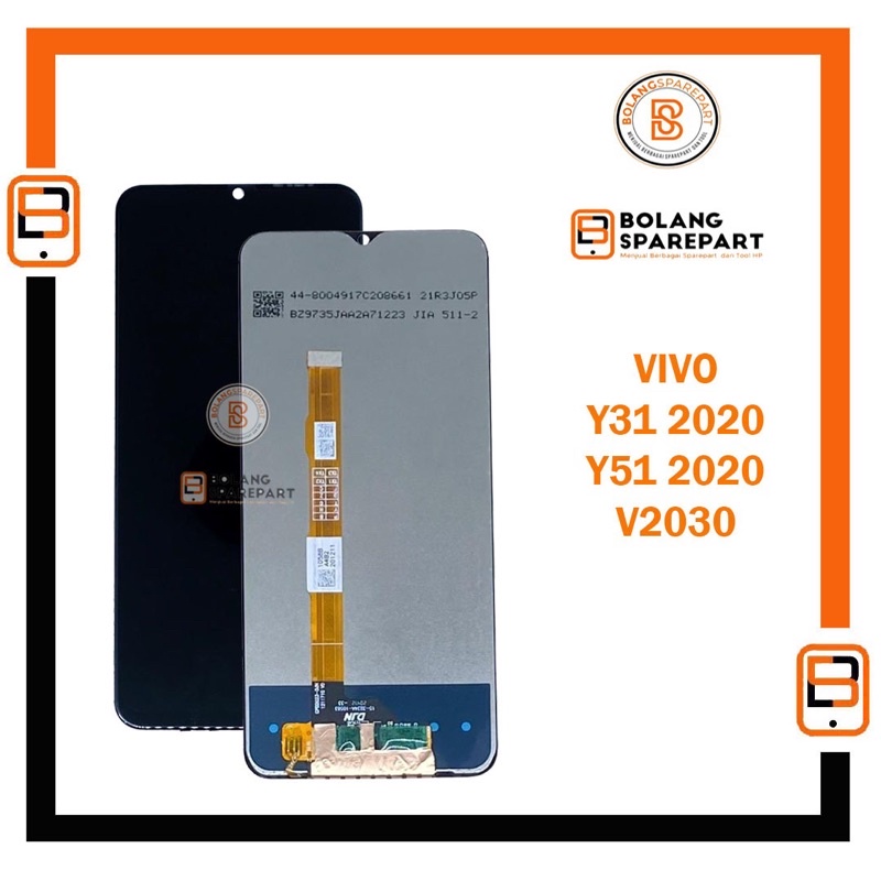 Jual LCD VIVO Y51 2020 / Y31 2020 / Y31S / Y51S / Y52S / Y53S / Y51A + TOUCHSCREEN | Shopee ...