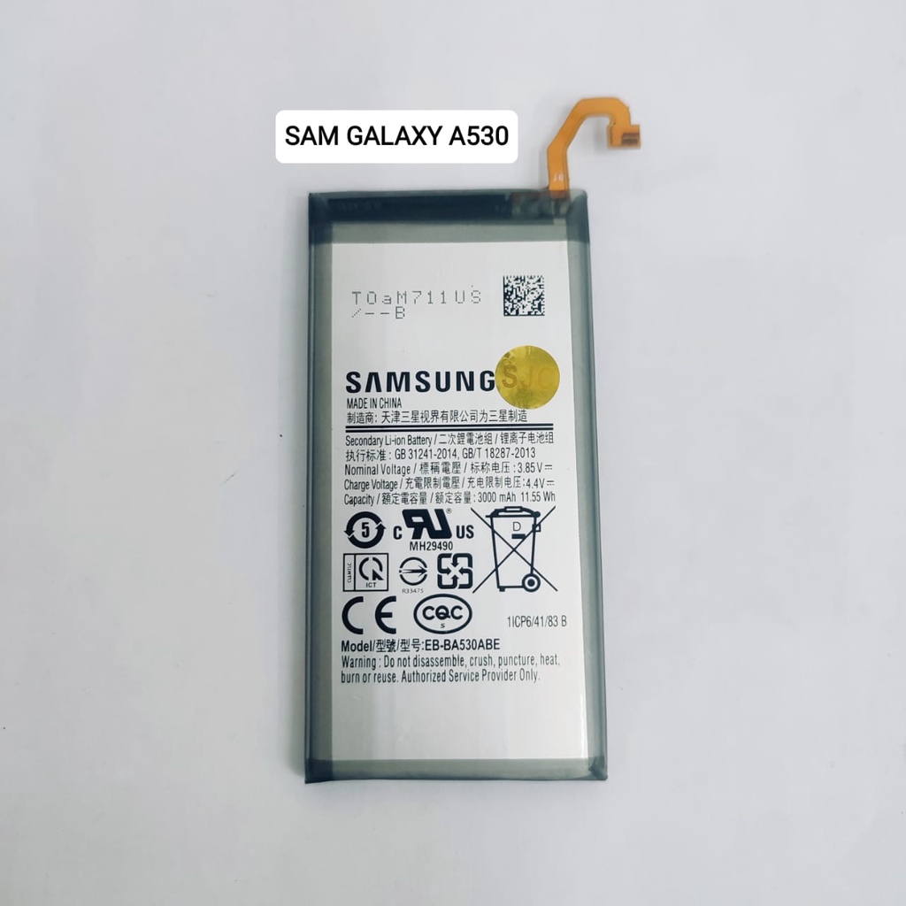 Jual BATERAI SAMSUNG GALAXY A8 2018 A530 BATRE BATTERY | Shopee Indonesia