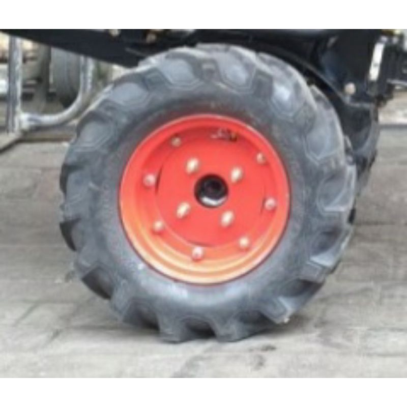 Jual BAN KARET TRAKTOR MINI RODA KARET QUICK CAKAR BAJA COMPLETE VELG ...