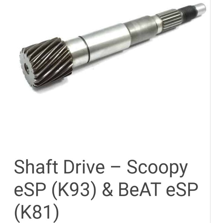 Jual 23411-K81-N00 as pully as puli pulley shaft drive beat scoopy ...