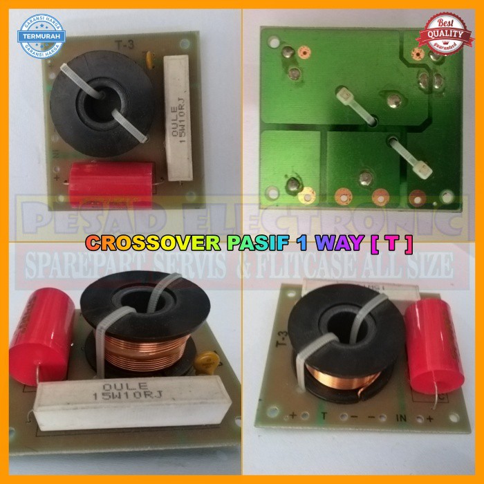 Jual Crossover Pasif T3 1 Way (KHUSUS UNTUK TWITER ) | Shopee Indonesia