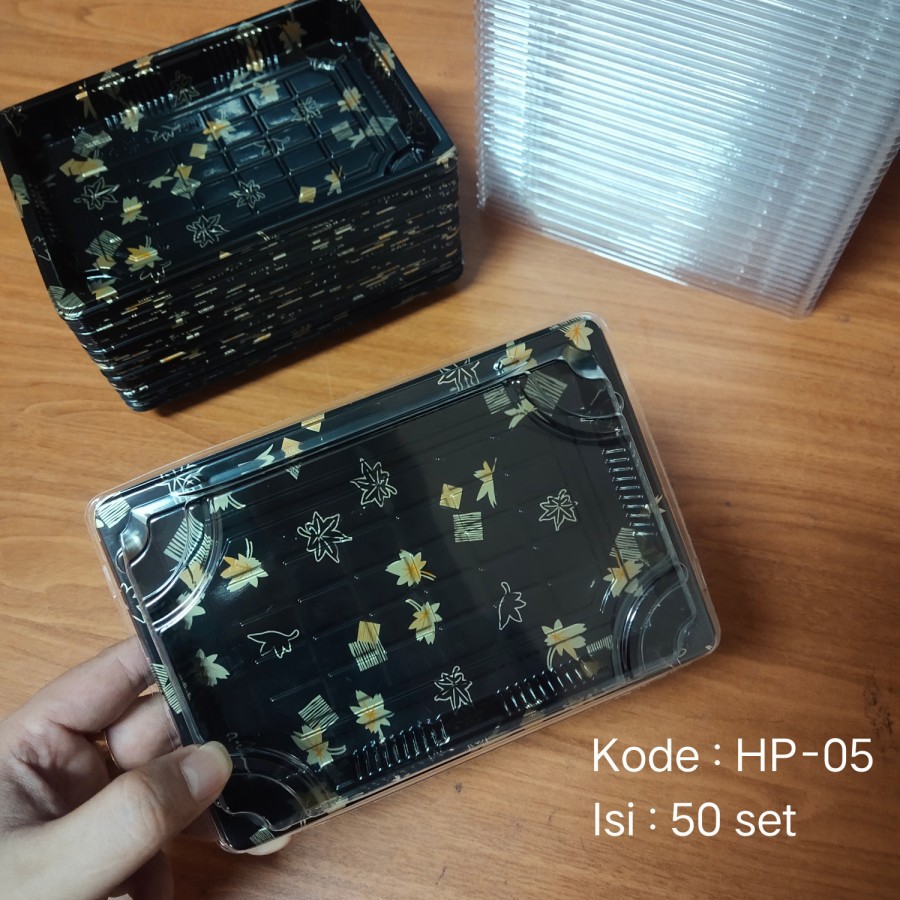 Jual MIKA BOX SUSHI - KODE HP-05 / HP 05B - MIKA MOTIF - ISI 50 SET ...