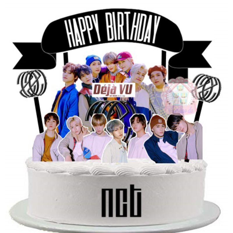 Jual NCT cake topper resonance | Shopee Indonesia