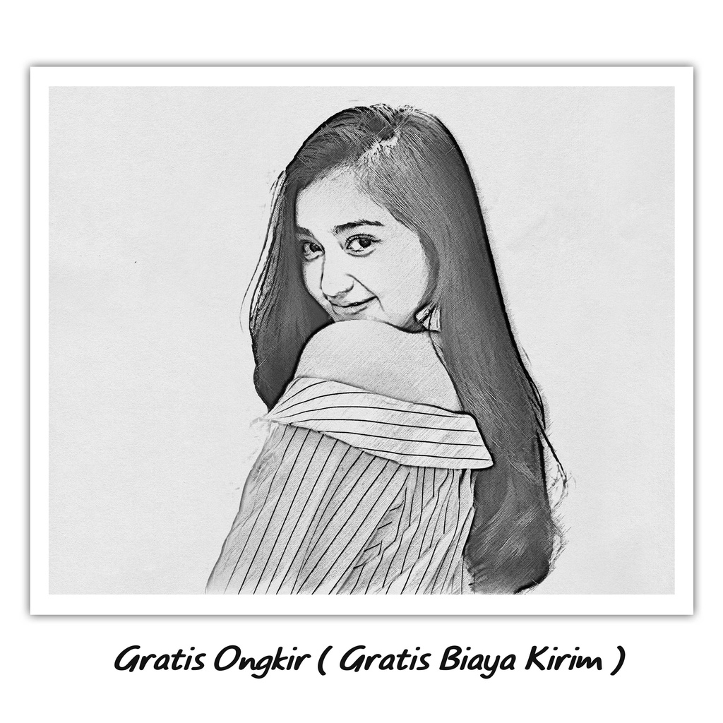 Jual Sketsa Wajah Hitam Putih | Shopee Indonesia