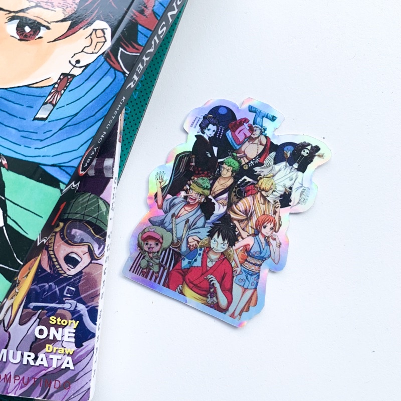 Jual Stiker Anime One Piece Mugiwara Crew | Shopee Indonesia