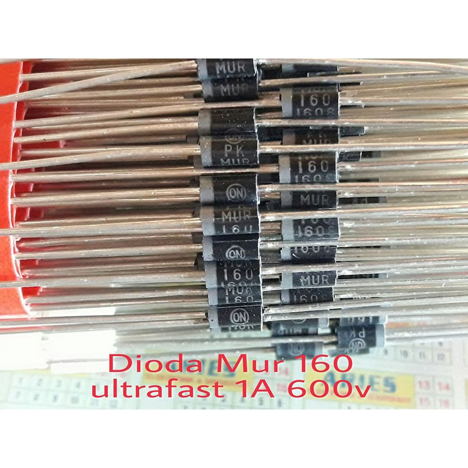 Jual Dioda MUR 160 MUR160 ORIGINAL DIODA UTRA FAST 1A 600V | Shopee ...