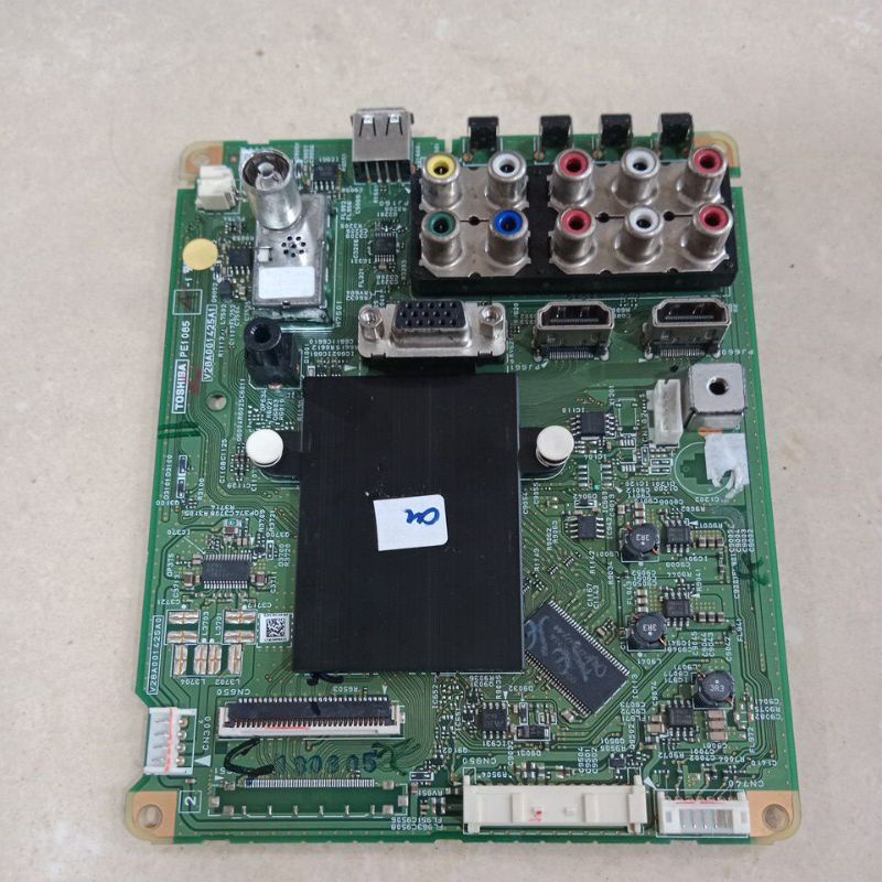 Jual MB TV LED TOSHIBA 32PB201EJ DATA PANEL AUO - MAIN BOARD - MOTHERBOARD - MEN BOARD - MOBO ...