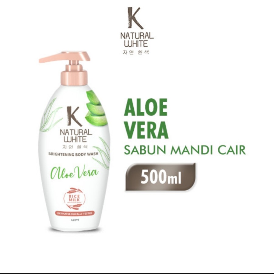 Jual K Natural White Sabun Mandi 500ml Original | Shopee Indonesia