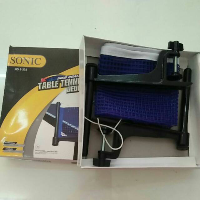 Jual Tiang ping pong + net Sonic s-203 | Shopee Indonesia
