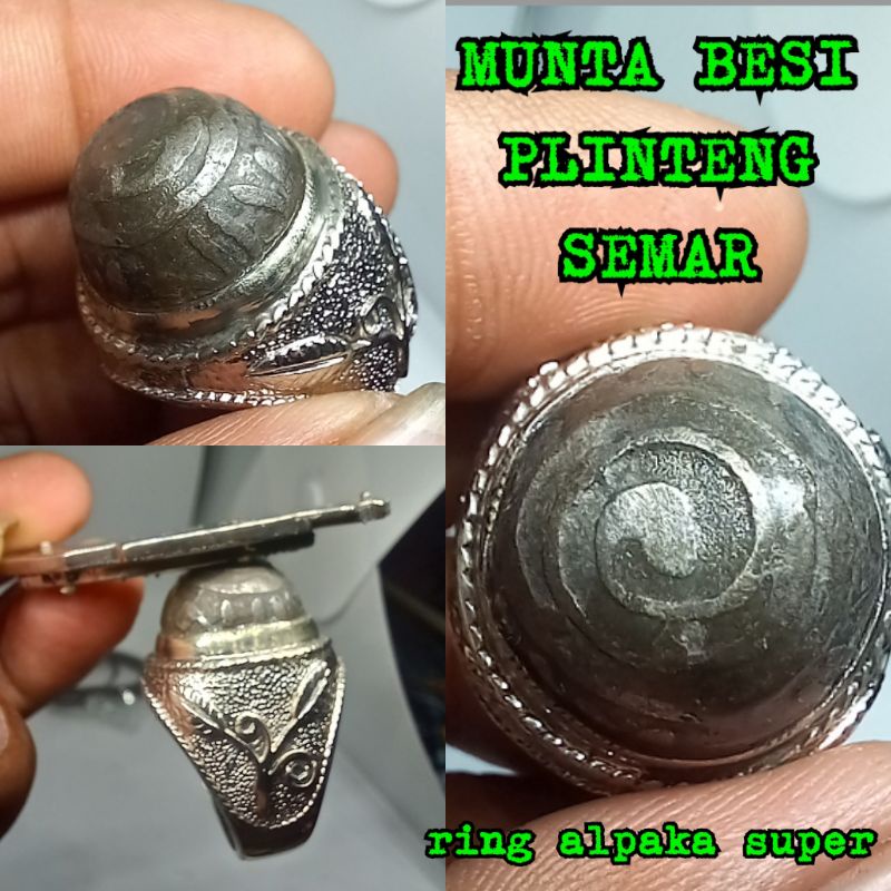 Jual BATU CINCIN MUNTA BESI PLINTENG SEMAR NEMPEL MAGNET | Shopee Indonesia