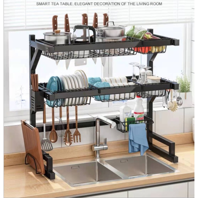 Jual Rak Dapur Stainless Rak Wastafel Rak Piring Dan Peralatan Dapur ...