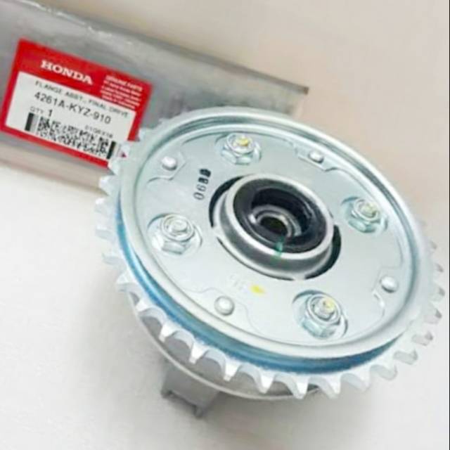 Jual Flange Final Drive Assy Nap Dudukan Gir Belakang Supra X 125 Helm ...