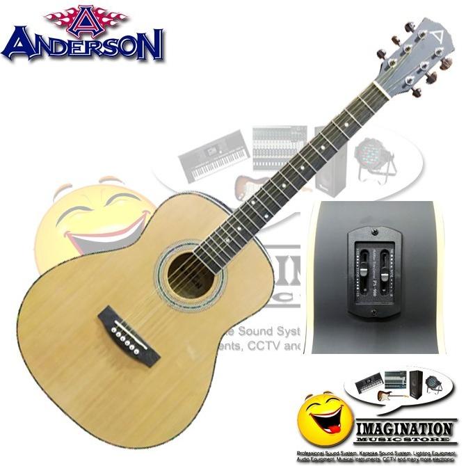 Jual Gitar Akustik Elektrik Anderson Ai-168E 36 Inch Abuzahasim | Shopee Indonesia