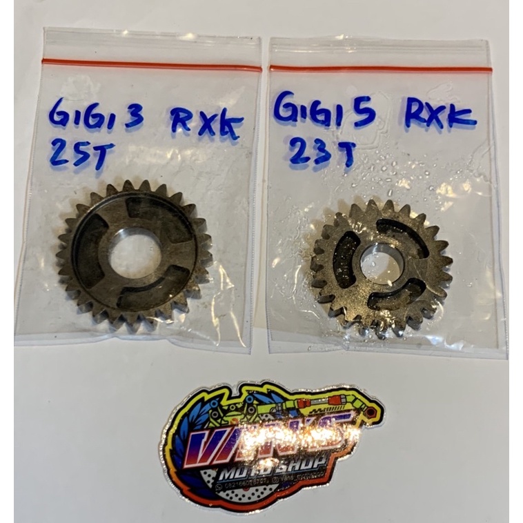 Jual Rasio gigi 5 Rx King 23T Rasio gigi 3 Rx king 25T | Shopee Indonesia