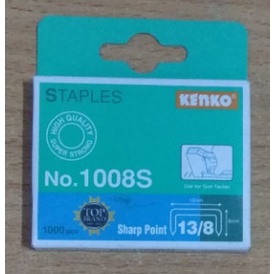 Jual Staples isi / Staples Gun Tacker / Kenko 1008S 13/8 | Shopee Indonesia