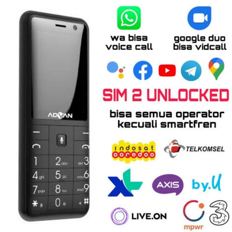Jual Advan Hape Online Bisa Wa Video Call | Shopee Indonesia