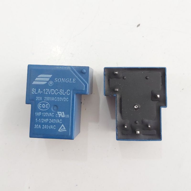 Jual RELAY KODOK SONGLE 12 VOLT 24 VOLT DC 6 PIN RELAY TRAFO LAS TRAVO ...