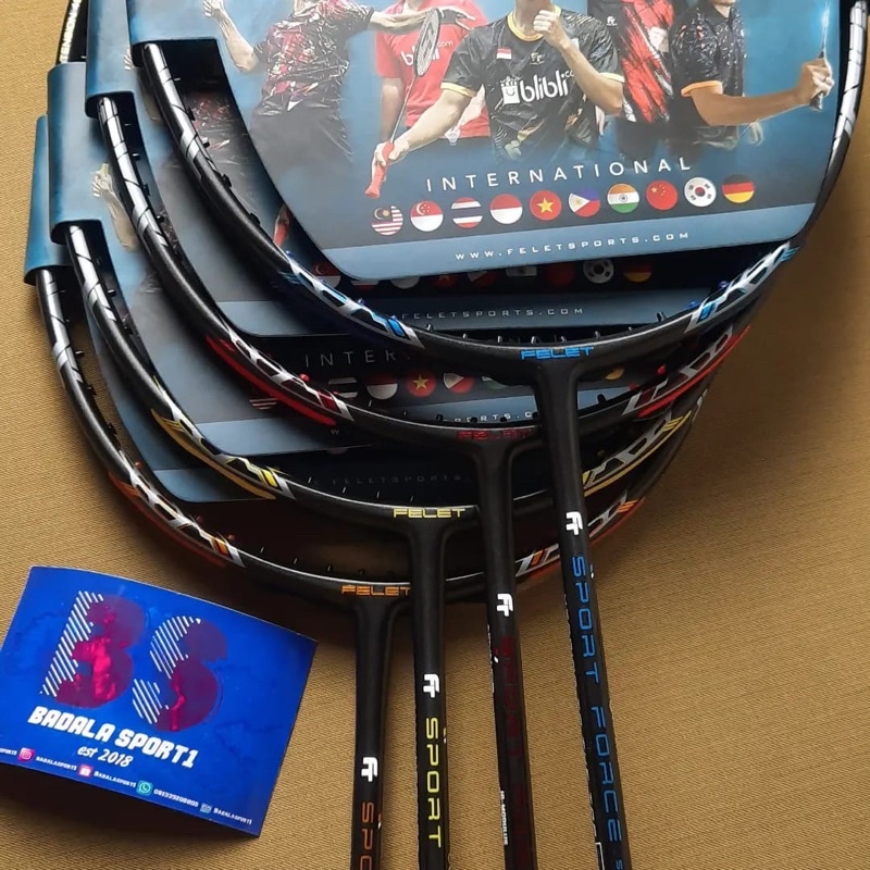 Jual Original raket felet sport force | Shopee Indonesia