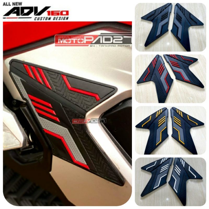 Jual Stiker ADV 160 Cover Footstep Karet Rubber Protector Honda ADV 160 ...