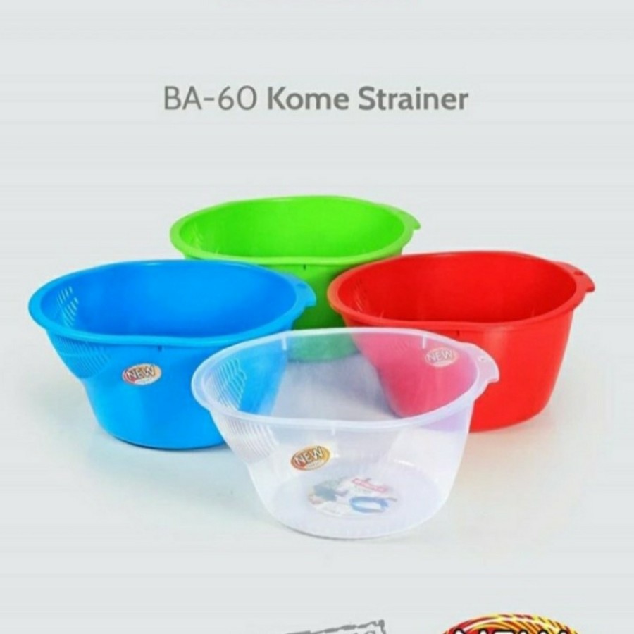 Jual Baskom Cuci Beras Lion Star BA-60 KOME STRAINER Alat Wadah Sayur ...