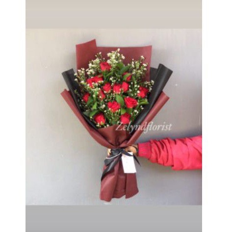 Jual buket bunga mawar segar | Shopee Indonesia