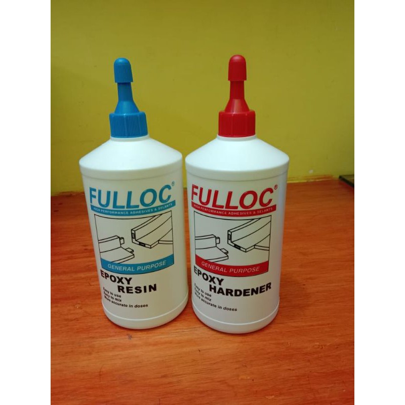 Jual Lem Epoxy / Lem Campuran / Lem Serbaguna 1Kg Fulloc (B) | Shopee ...