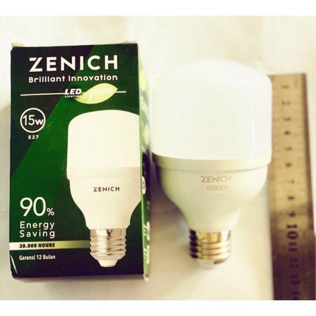 Jual LAMPU 15W LED ZENICH GARANSI 1 TAHUN | Shopee Indonesia