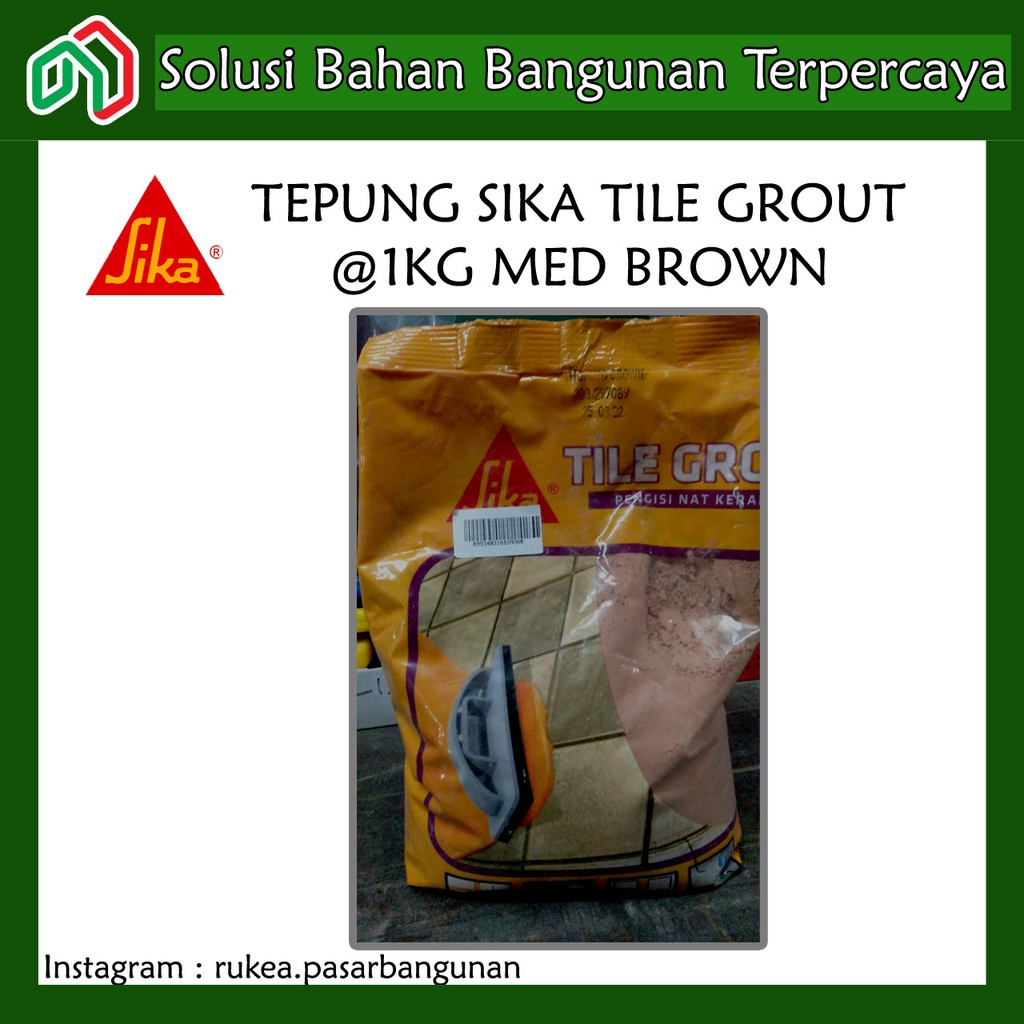 Jual TEPUNG SIKA TILE GROUT @1KG (PENGISI NAT KERAMIK ATAU GRANIT ...