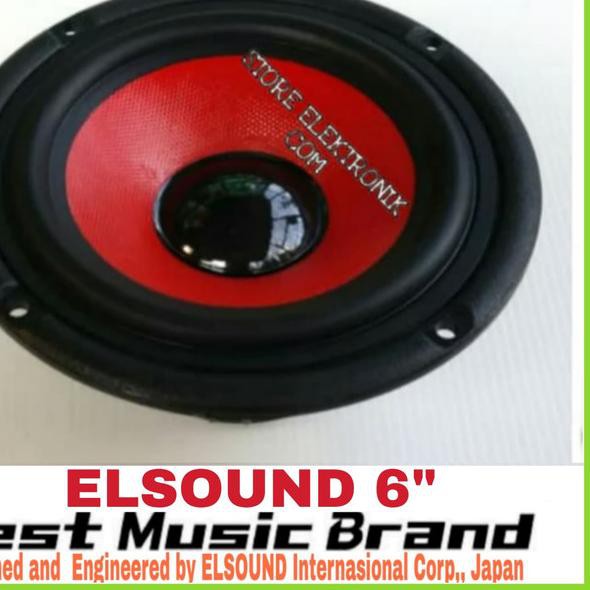 Jual SS-203>> SPEAKER ELSOUND 6 INCH WOOFER ORIGINAL | Shopee Indonesia