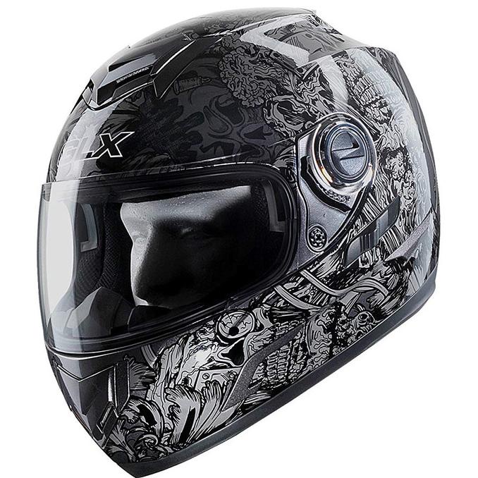 Jual GLX GX-15 Full Face Motorcycle Helmet, Dual Visor Adults Street ...