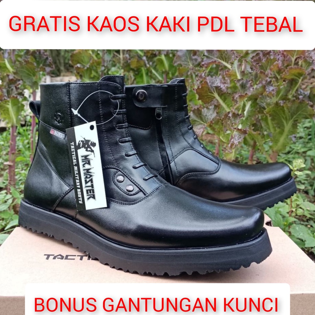 Jual Sepatu Pdh Tni Polri Security Satpam Kulit Sapi Asli Berkualitas ...