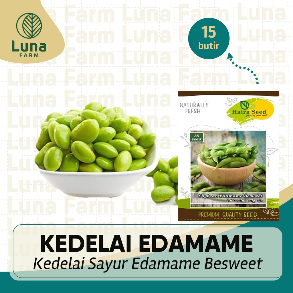Jual Benih-Bibit Edamame Besweet (Haira Seed) | Shopee Indonesia