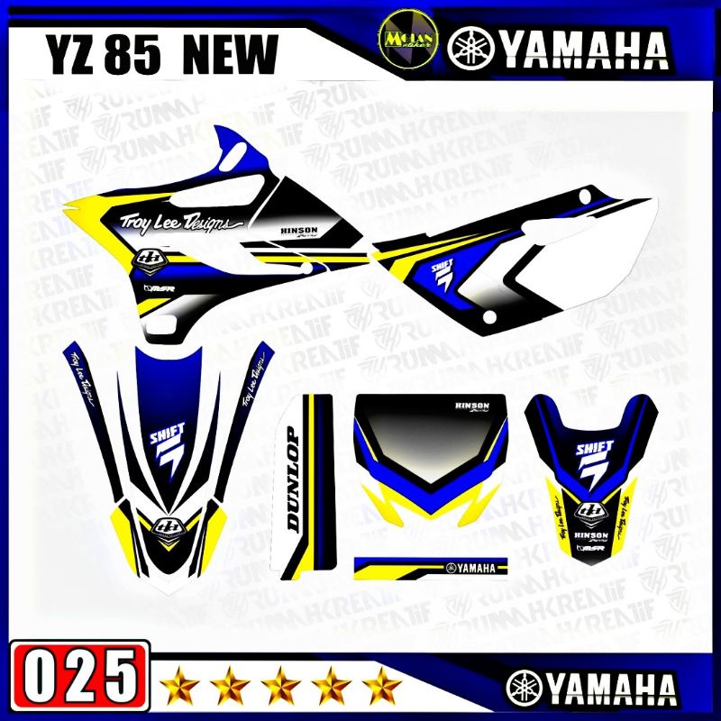Jual Decal Sticker Striping Variasi Fullbody YZ 85 NEW / Decal Cross ...