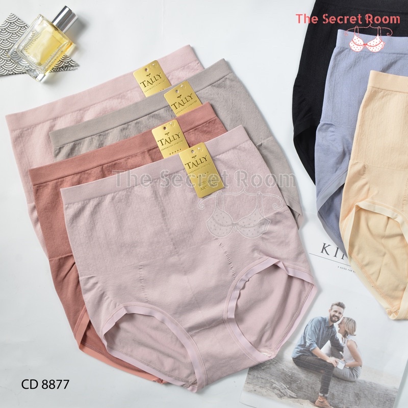 Jual TALLY CD CELANA DALAM RAJUT 8877 | HIGH WAIST | FREE SIZE FIT TO XL | BAHAN RAJUT HALUS ...