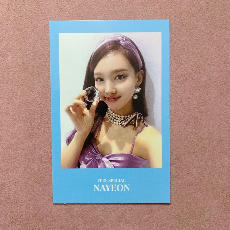 Jual Twice Nayeon Jeongyeon Momo Sana Official Photocard - Eyes Wide Open More & Feel Special ...