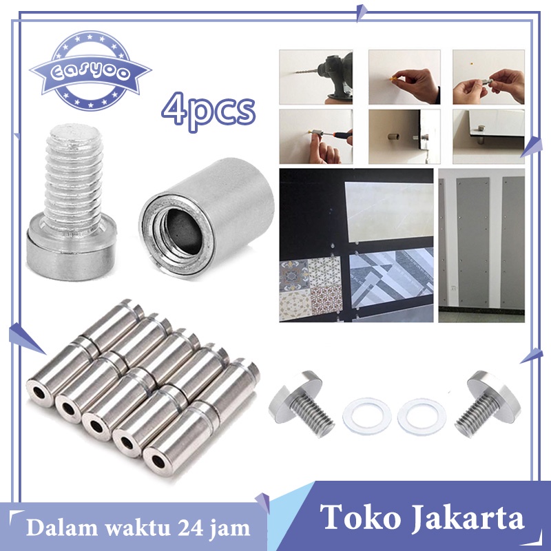 Jual 4pcs Pen Iklan Akrilik Baut Iklan Akrilik Acrylic Baut Poster ...