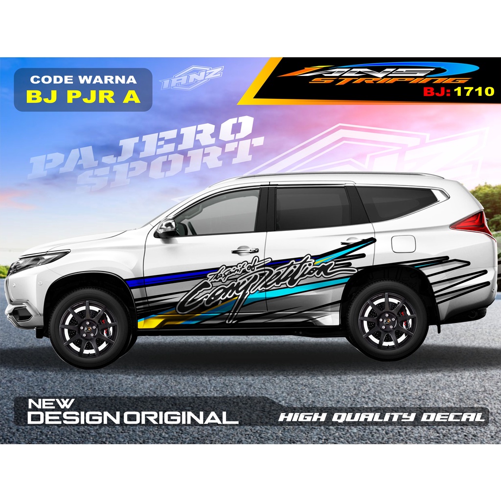 Jual STICKER MOBIL PAJERO FORTUNER / STIKER MOBIL GRAND LIVINA ...