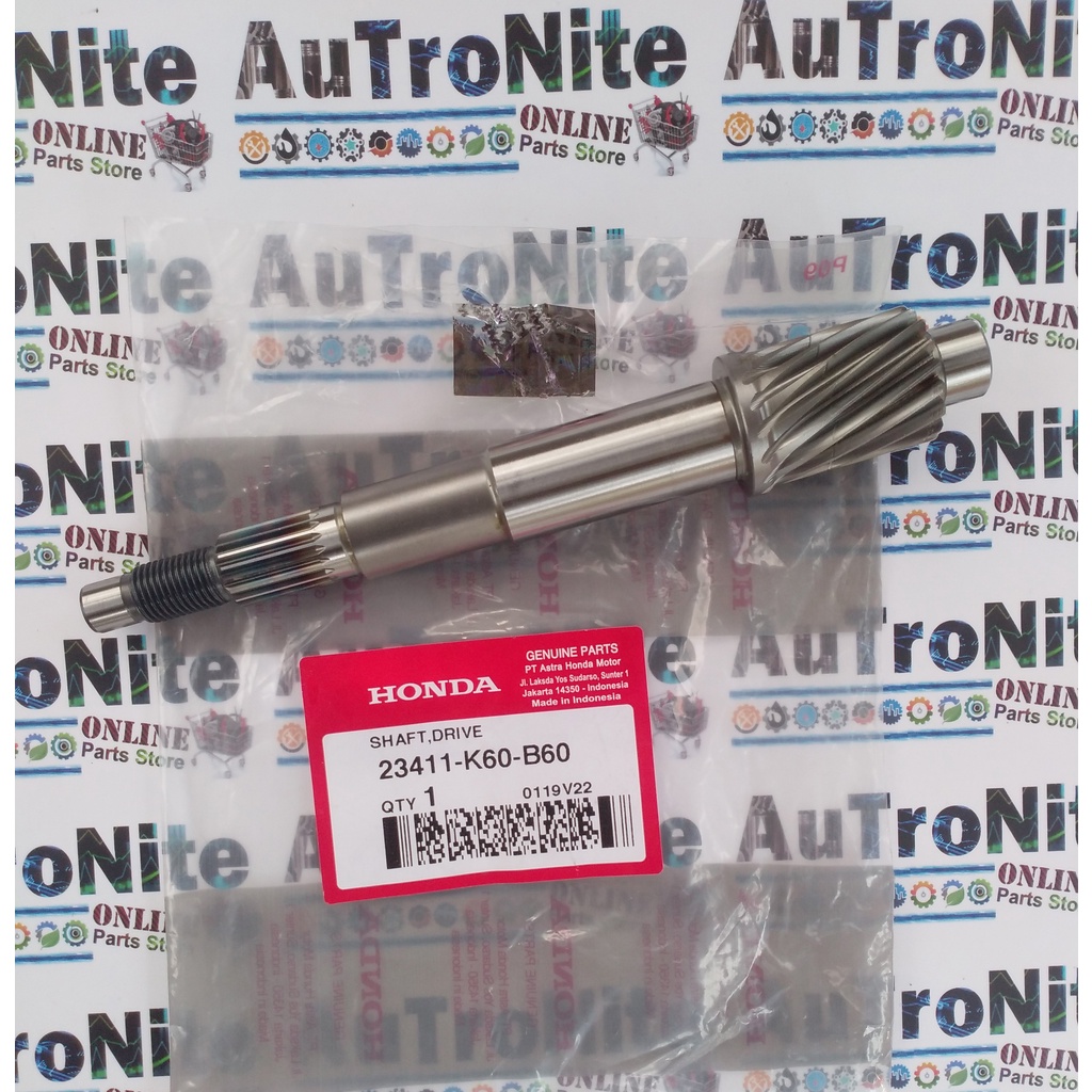 Jual As Pulley Belakang Gear Drive Shaft 17 T 23411-K60-B60 Original ...