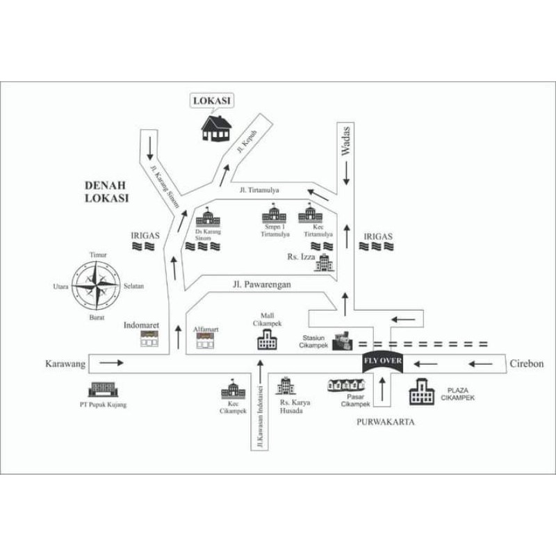 Jual Jasa desain denah lokasi pernikahan untuk undangan (cukup cekout 1 ...