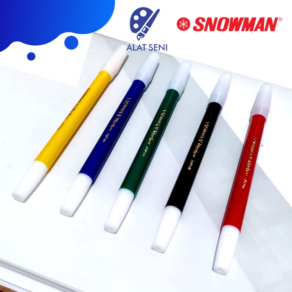 Jual Spidol Snowman Kecil - Snowman marker PW-1A / Spidol Kecil ...