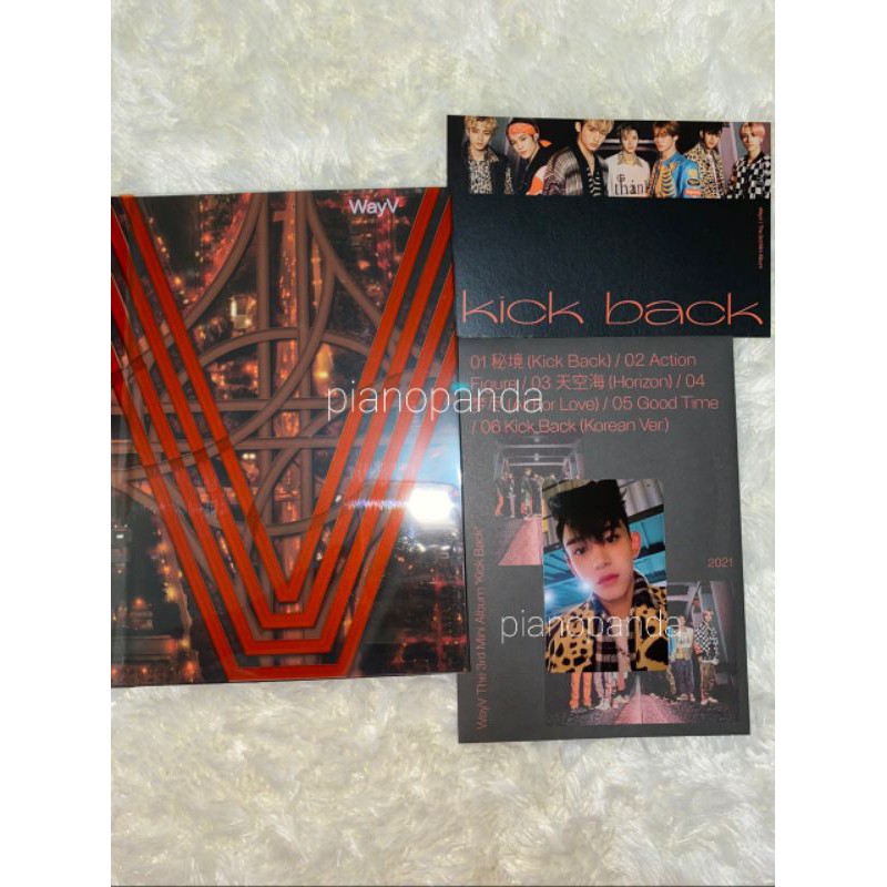 Jual Official WayV Kick Back Album Hitchhiker ver. Lucas | Shopee Indonesia