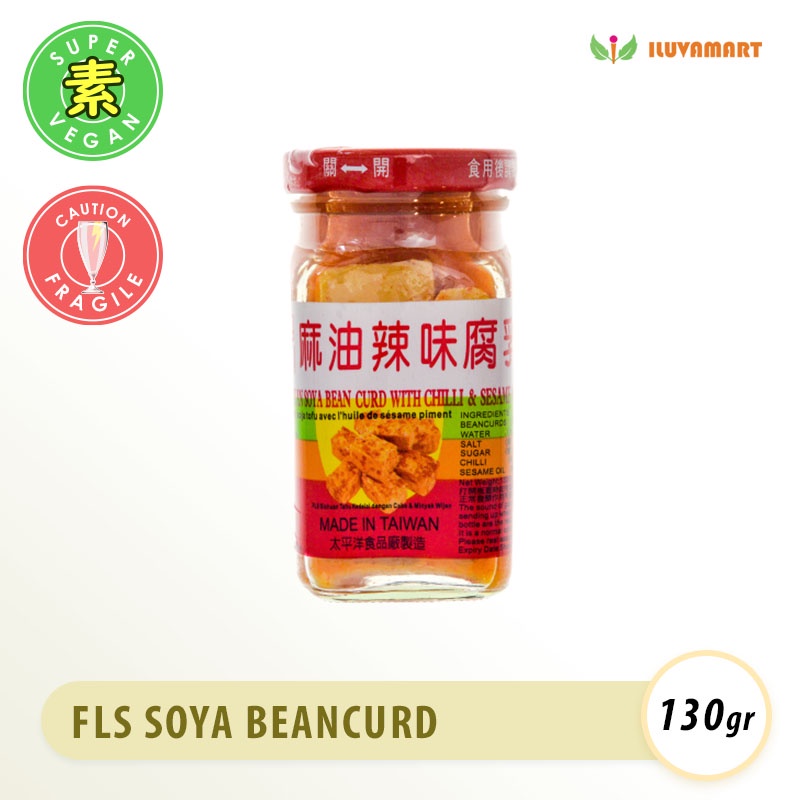 Jual FLS SiChuan Soya Bean Curd With Chilli + Sesame Oil 130gr Tau Ju ...