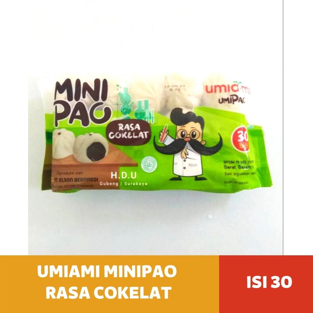 Jual Umiami MiniPou isi 30 Aneka Varian Rasa | Coklat, Ayam, Strawberry ...