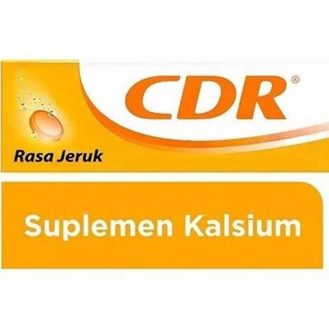 Jual CD R Suplemen Kalsium Rasa Jeruk 15 Tablet | Shopee Indonesia